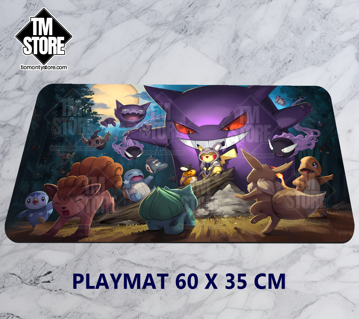 Pokémon Scary Gengar Playmat – TM Store