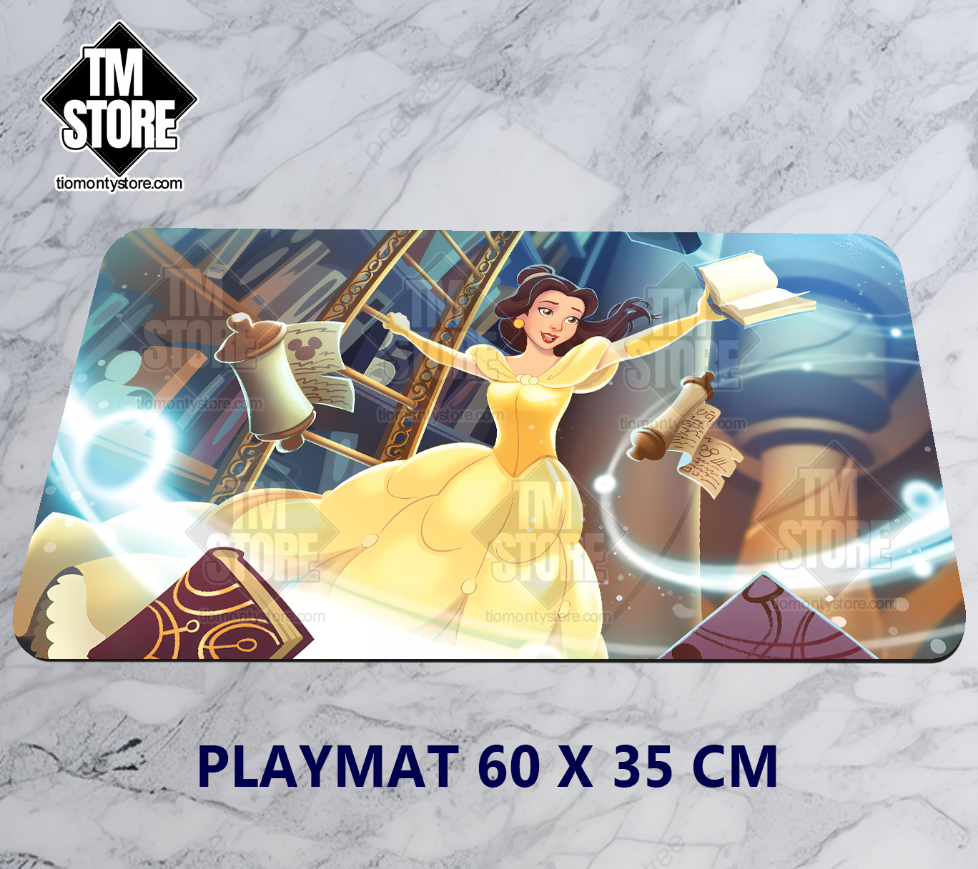 Playmat Lorcana Belle - Strange but Special Enchanted – TM Store